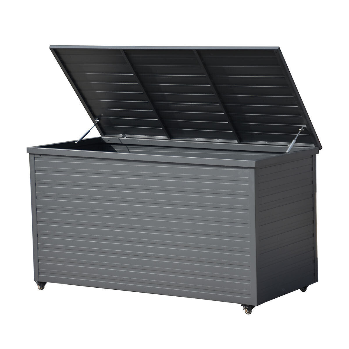 Aluminium Storage Box / Grey | Maze Living