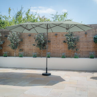 Maze - Capri 2.2 x 4m Rectangular Parasol | Maze Living