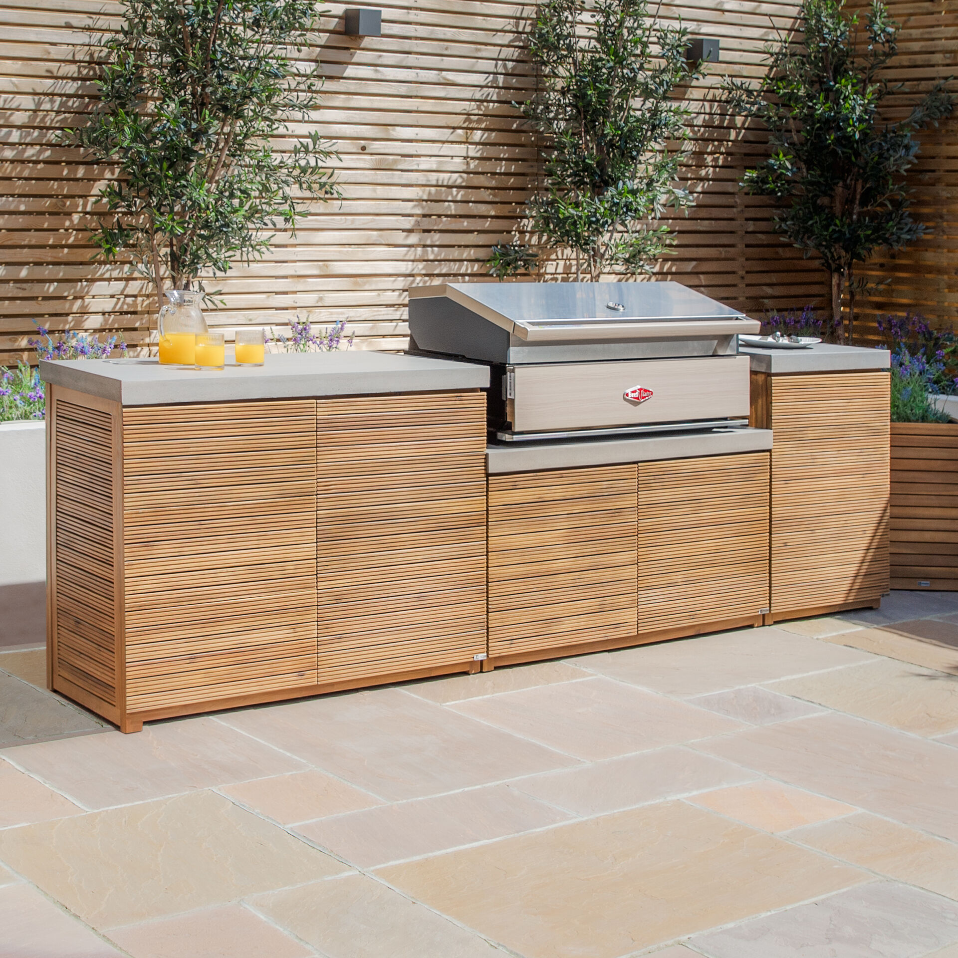 Maze - Bali Outdoor Kamado Storage Unit | Maze Living