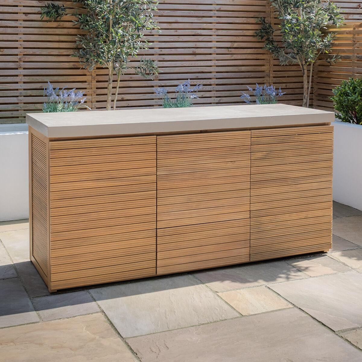 Maze - Bali Outdoor Kitchen Double Storage Unit | Maze Living