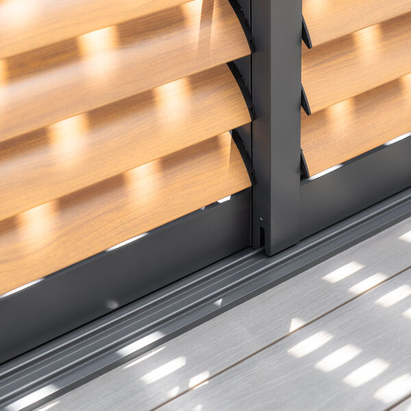 Maze - Como Pergola Sliding Louvre Panel Door 370x218 | Maze Living