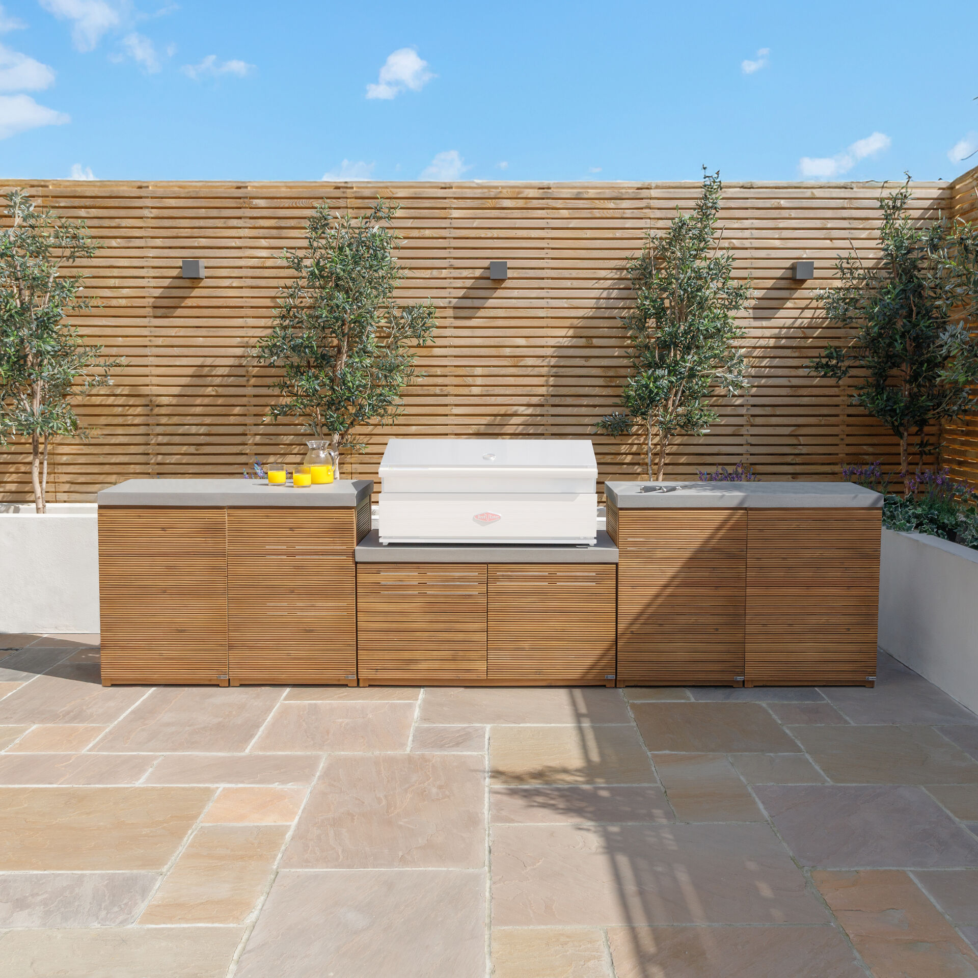 Maze - Bali Outdoor Kamado Storage Unit | Maze Living