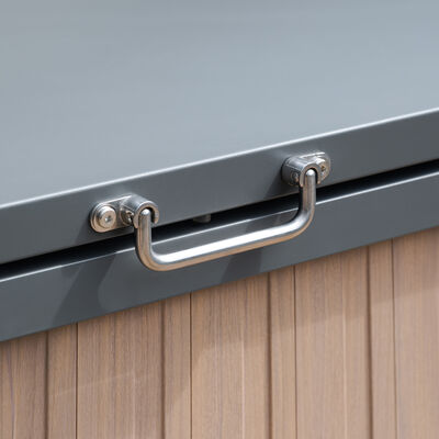 Maze - Aluminium Storage Box - Wood Effect | Maze Living