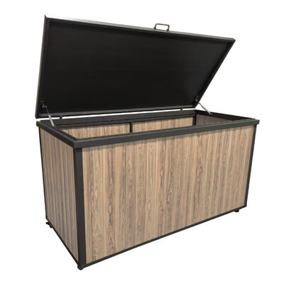 Maze - Aluminium Storage Box - Wood Effect | Maze Living