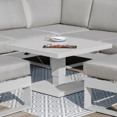 Maze - Amalfi/New York Aluminium Square Rising Table (Table Only ...