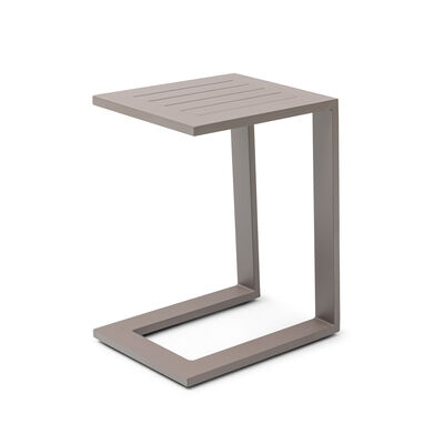 Maze - Outdoor Fabric Aluminium Side Table - Café | Maze Living