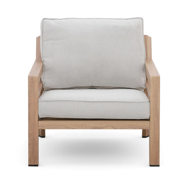 Maze - New York 3 Seat Wood Effect Aluminium Sofa Set - Almond | Maze ...