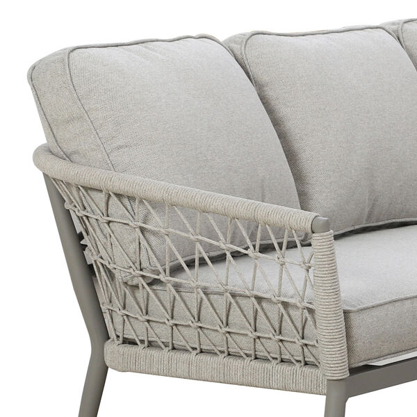 Maze - Monaco Rope Weave Large Corner Dining Set | Maze Living