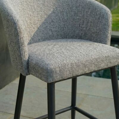 Maze - Outdoor Fabric Zen 4 Seat Round Bar Set | Maze Living