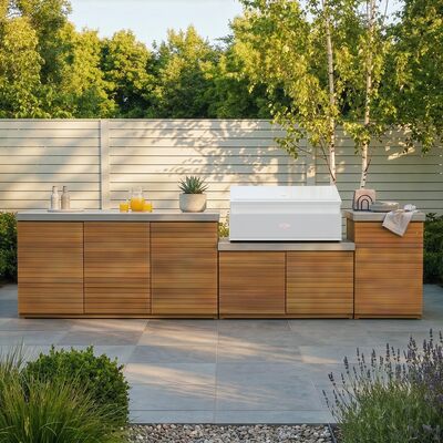 Maze - Bali Outdoor Kitchen Storage Units - Large Configuration | Maze ...