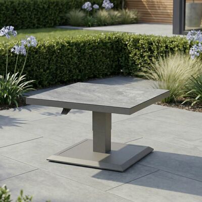 Maze - Aluminium Square Outdoor Rising Table | Maze Living
