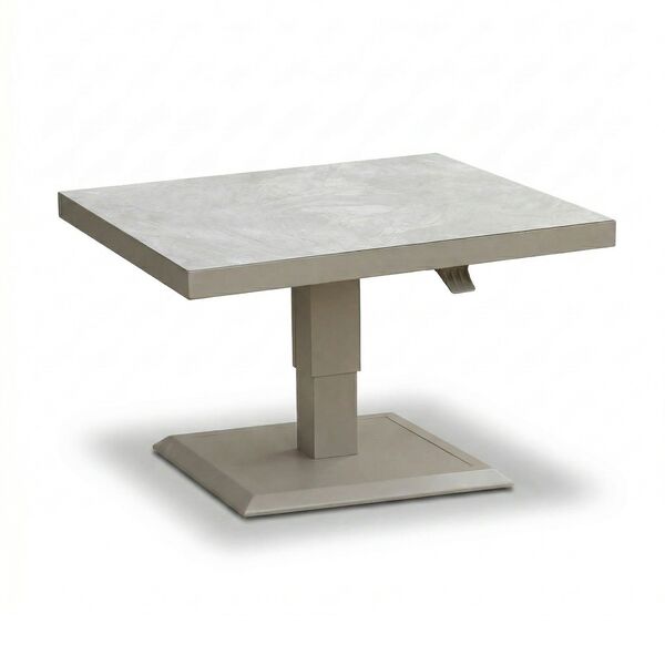 Maze - Aluminium Square Outdoor Rising Table | Maze Living
