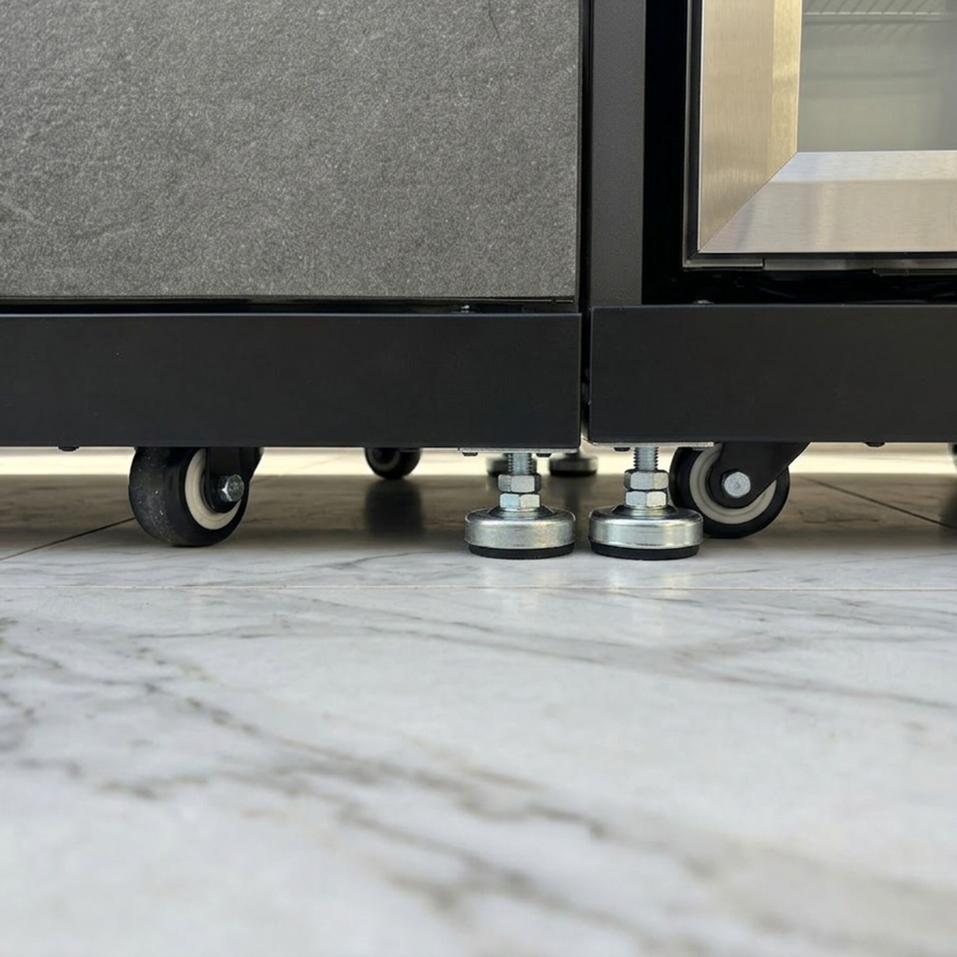 Maze - Monarch Linear Outdoor Kitchen with 4 Burner Gas Grill, Sink and ...