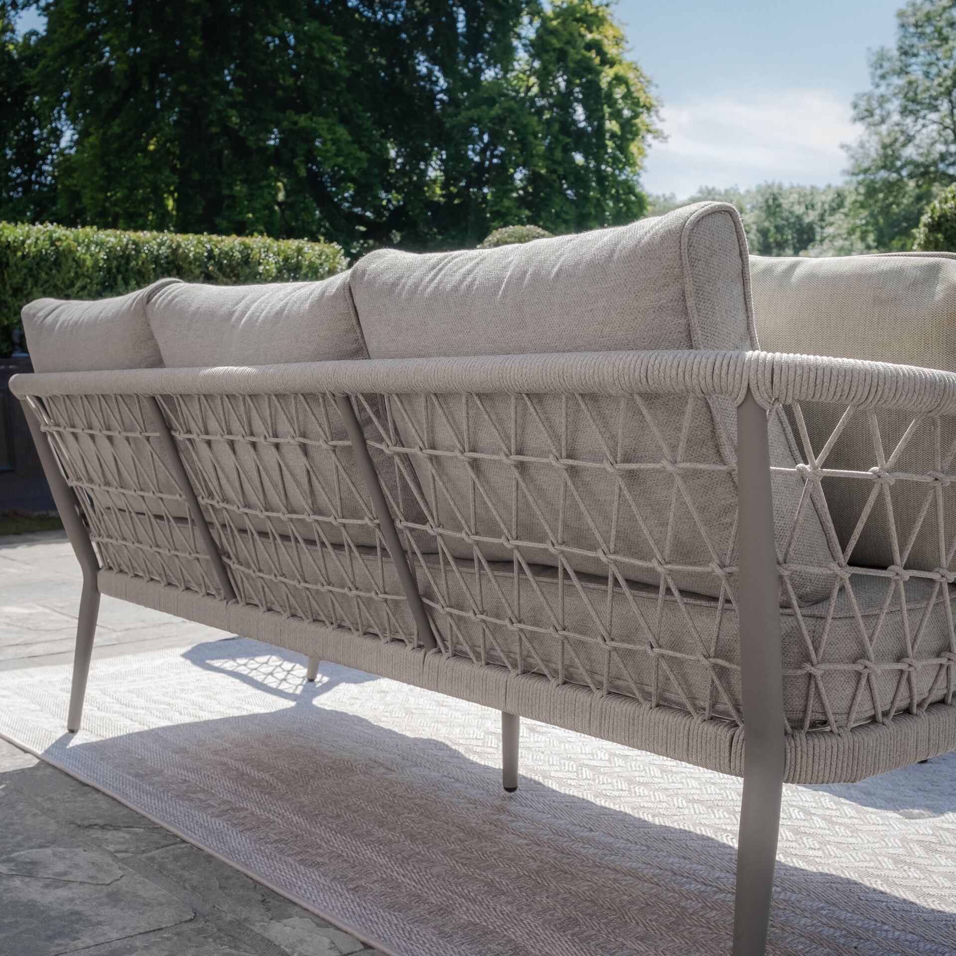 Maze - Monaco Rope Weave 3 Seat Sofa Set | Maze Living