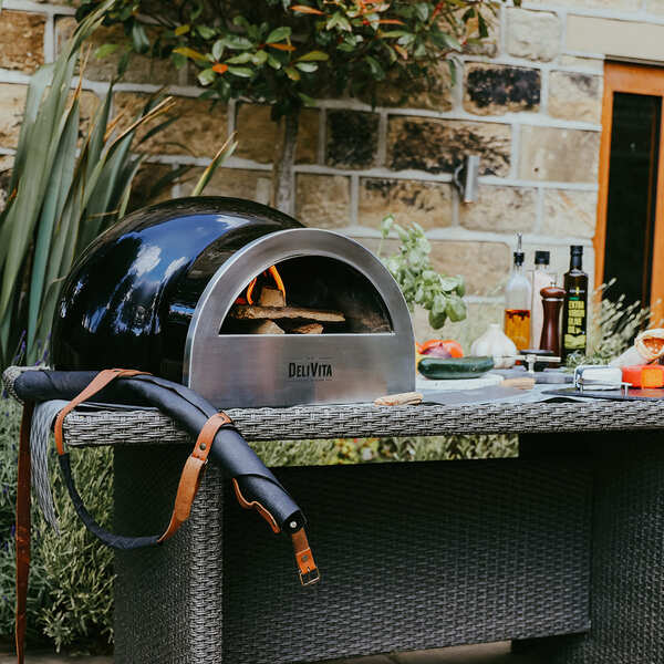 DeliVita - Wood Fired Oven - Very Black | Maze Living