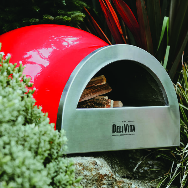DeliVita - Wood Fired Oven - Chilly Red | Maze Living