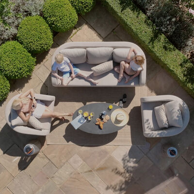 Maze - Outdoor Fabric Ambition 3 Seat Sofa Set | Maze Living